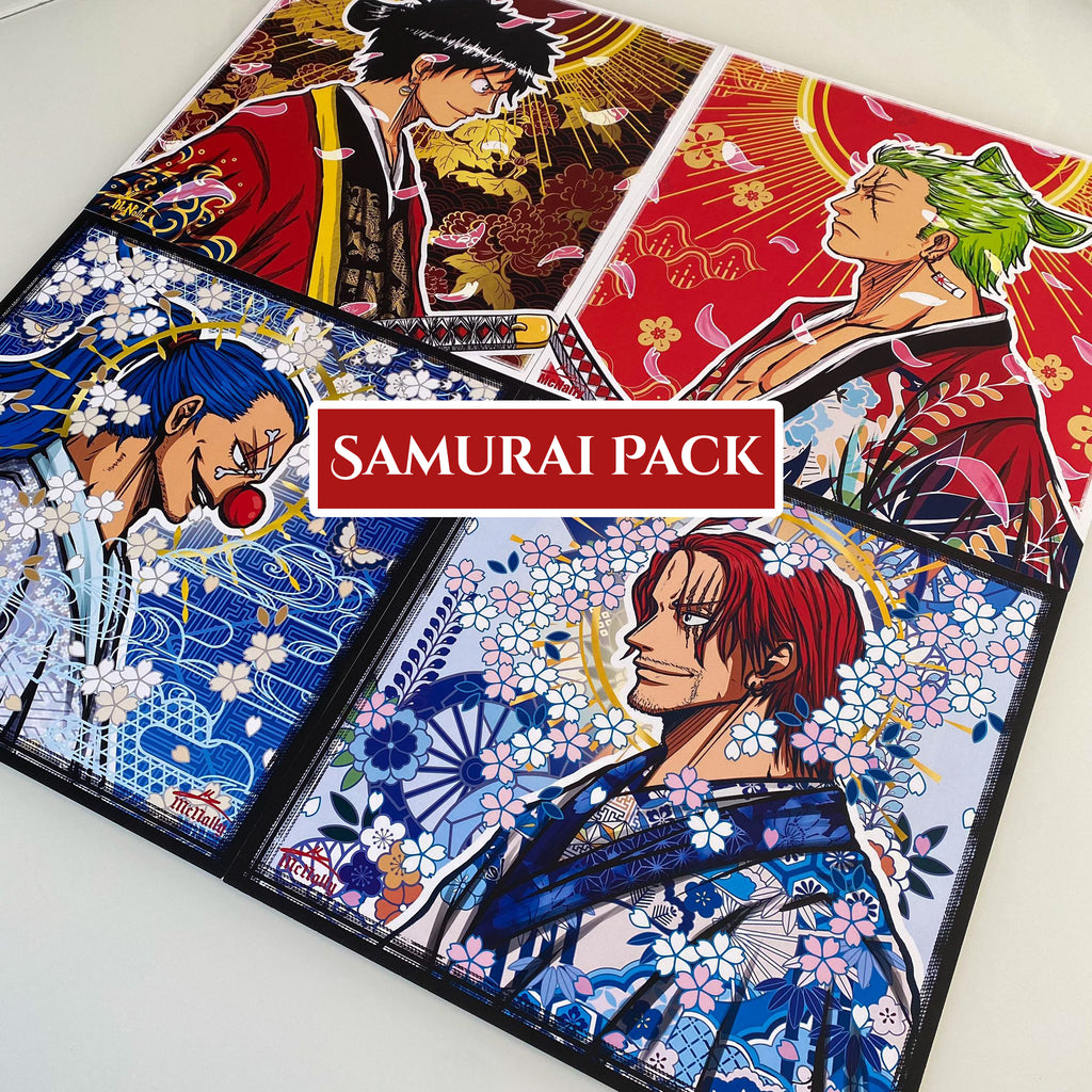 Samurai Pack - Poster 30x30cm – McNallyStore